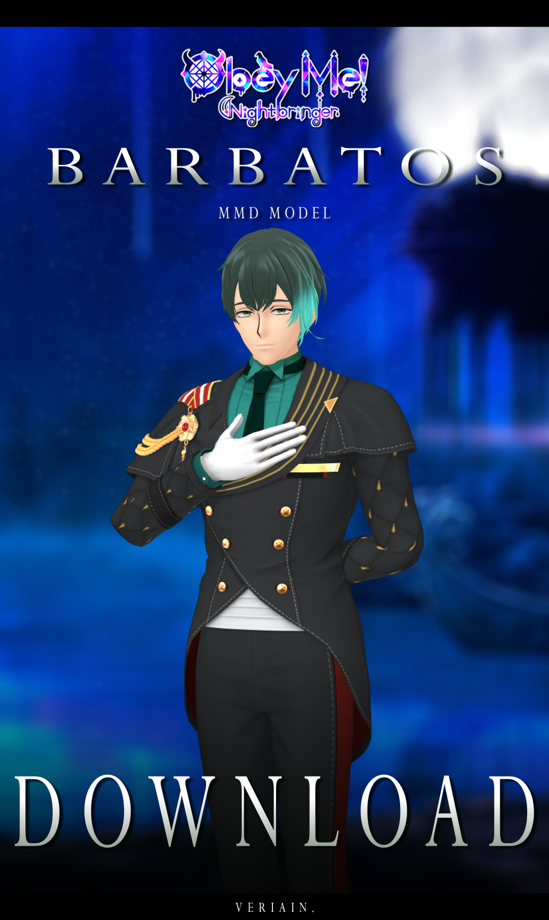 [MMD | Obey Me!] Barbatos DL !!UPDATE!! by veriain on DeviantArt