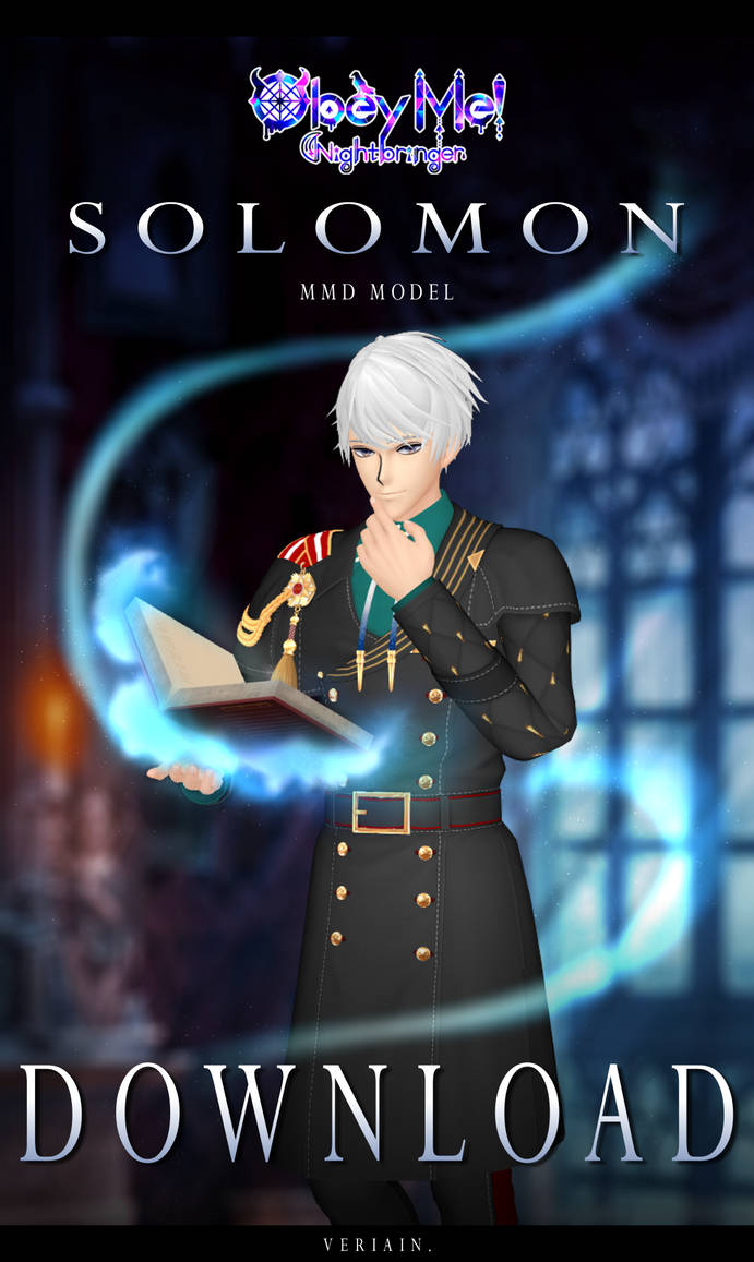 [MMD | Obey Me!] Solomon DL !!UPDATE!! by veriain on DeviantArt