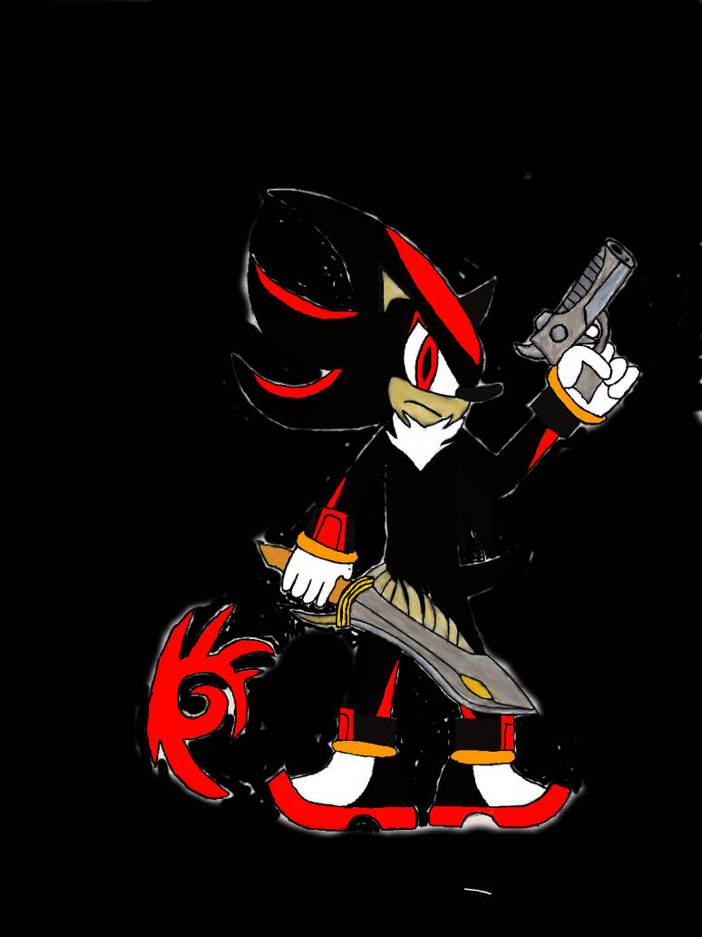 Shadow the Hedgehog (recolored) by E-001 on DeviantArt