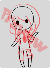 Free Chibi Human Lineart by Contract-Bound on DeviantArt