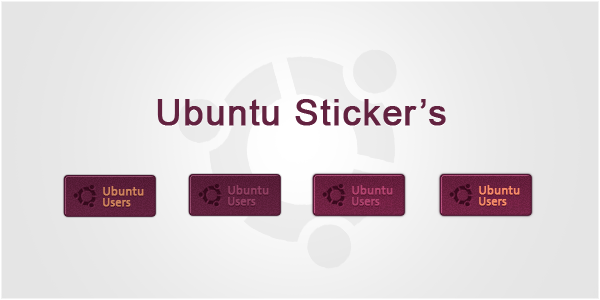 Ubuntu Users - Sticker's by legnis on DeviantArt