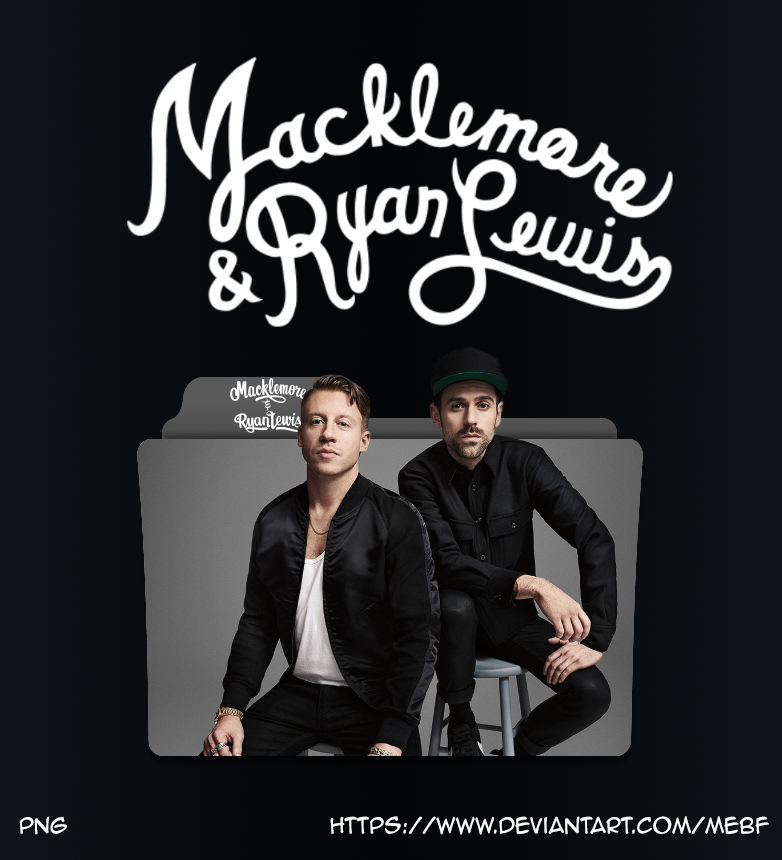 Macklemore and Ryan Lewis Folder Icon by Mebf on DeviantArt