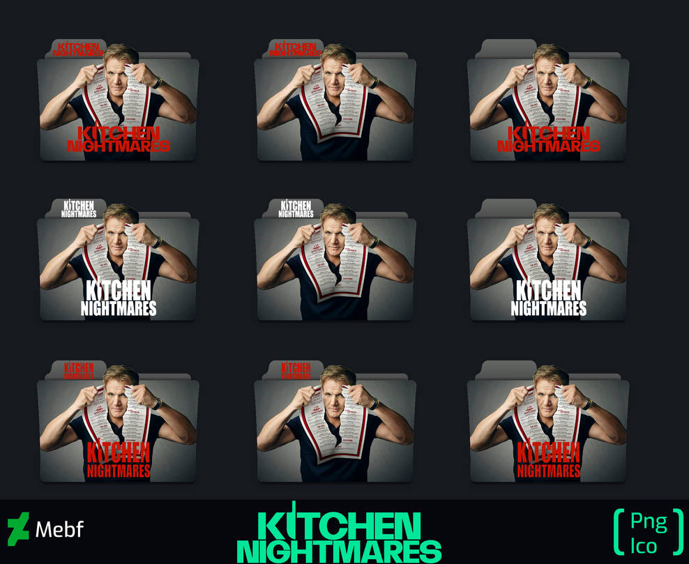 Kitchen Nightmares Folder Icons by Mebf on DeviantArt