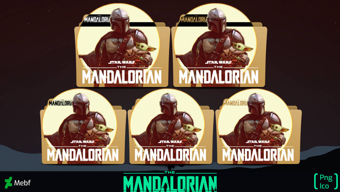 The Mandalorian Folder Icons by Mebf on DeviantArt