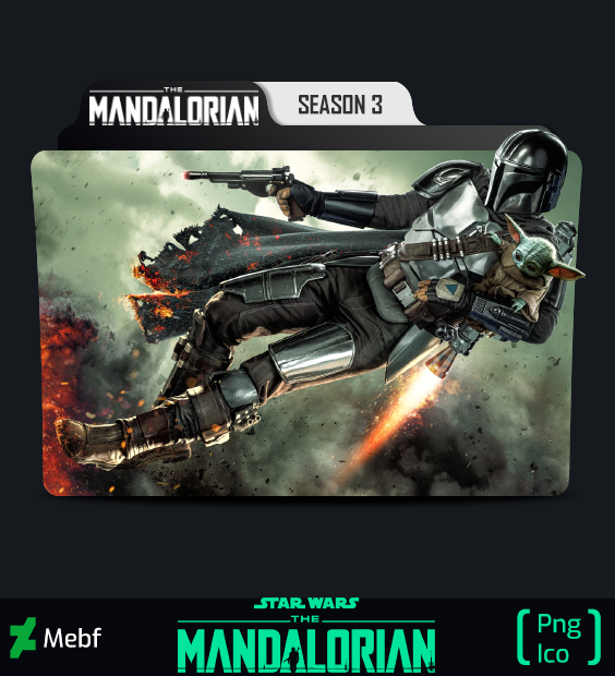 The Mandalorian Season 03 Folder Icon by Mebf on DeviantArt
