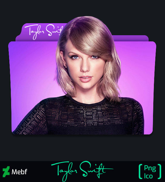 Taylor swift Folder Icon by Mebf on DeviantArt