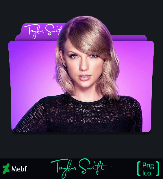 Taylor swift Folder Icon by Mebf on DeviantArt