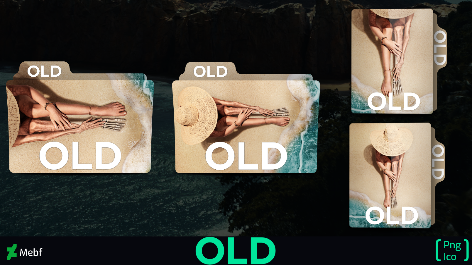 Old (2021) Folder Icons Pack by Mebf on DeviantArt