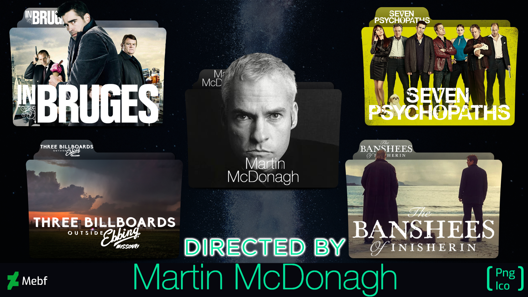 Martin McDonagh Collection Folder Icons Pack by Mebf on DeviantArt