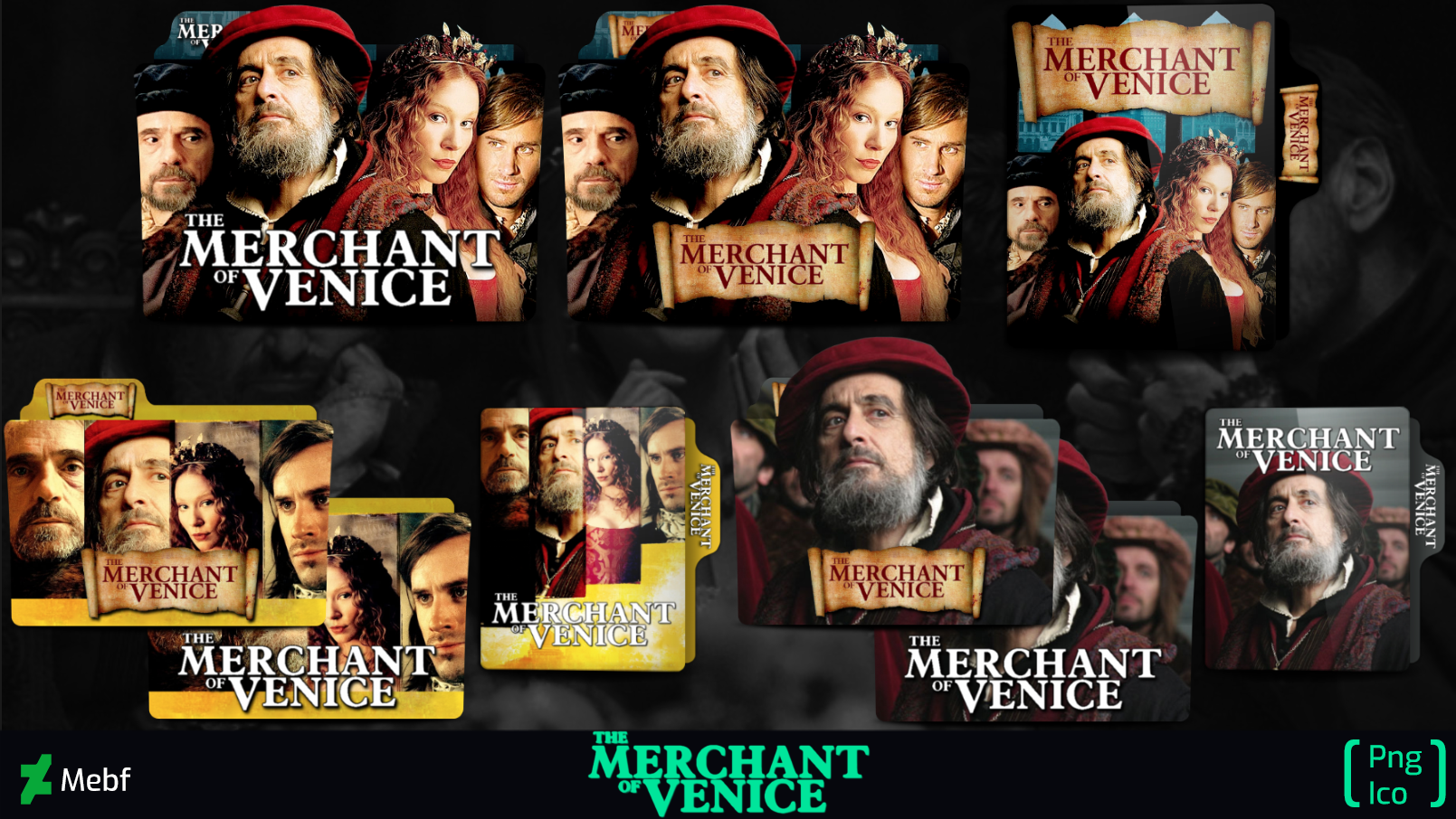 The Merchant of Venice (2004) Folder Icons Pack by Mebf on DeviantArt