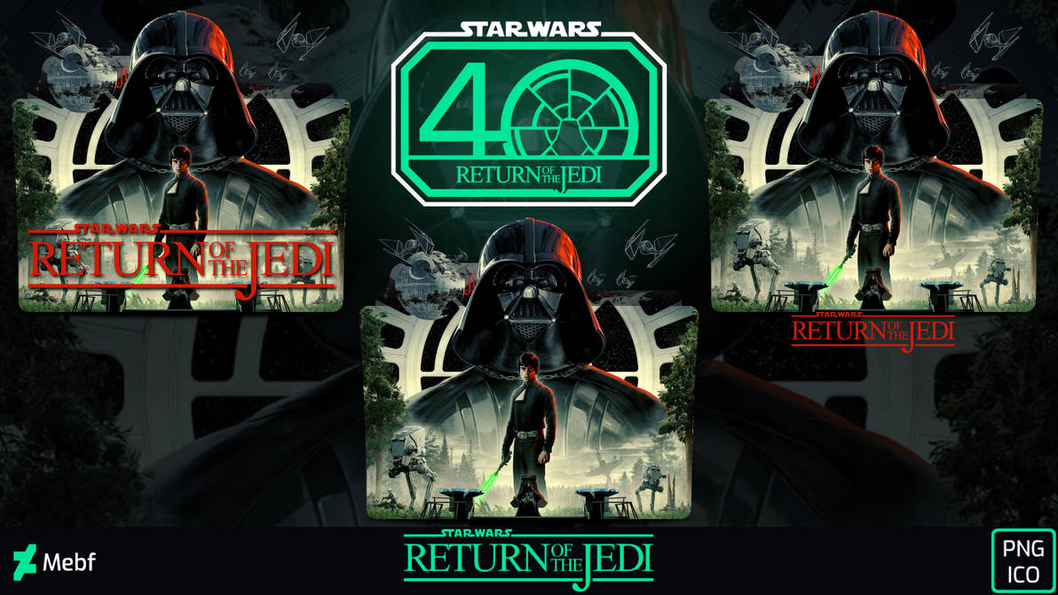 Star Wars Return of the Jedi 40th Anniversary Icon by Mebf on DeviantArt
