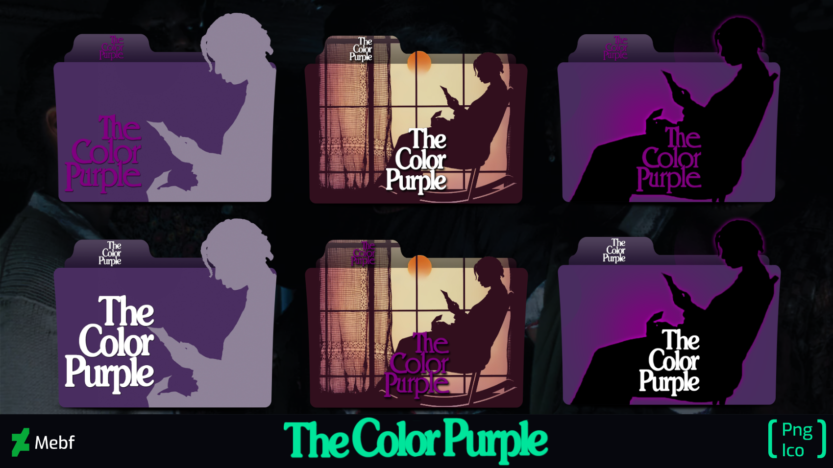 The Color Purple (1985) Folder Icons Pack by Mebf on DeviantArt