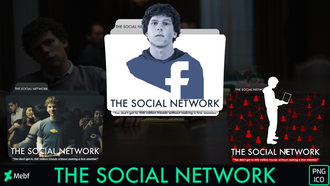 The Social Network (2010) Folder Icons Pack by Mebf on DeviantArt