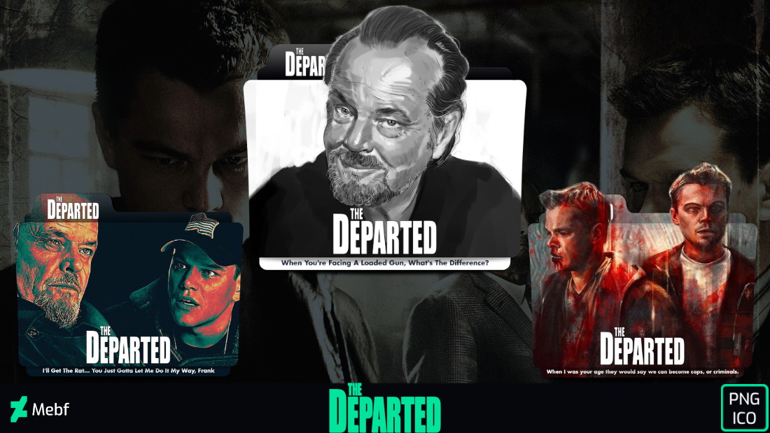 The Departed (2006) Folder Icons Pack by Mebf on DeviantArt