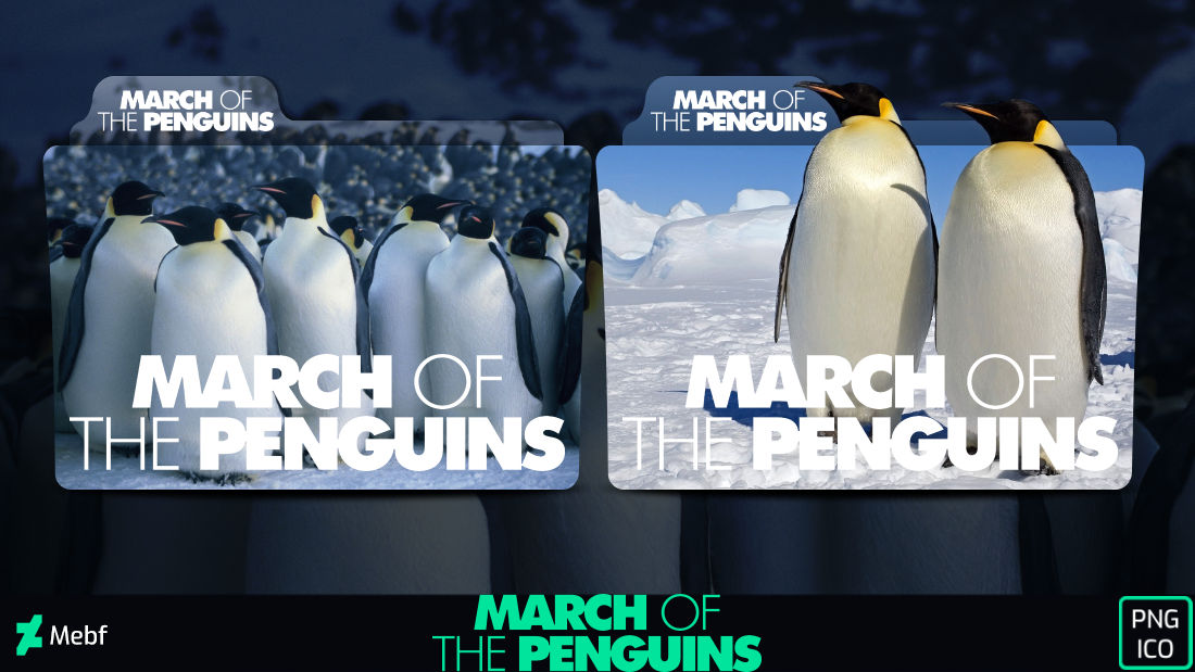 March of the Penguins (2005) Folder Icons Pack by Mebf on DeviantArt