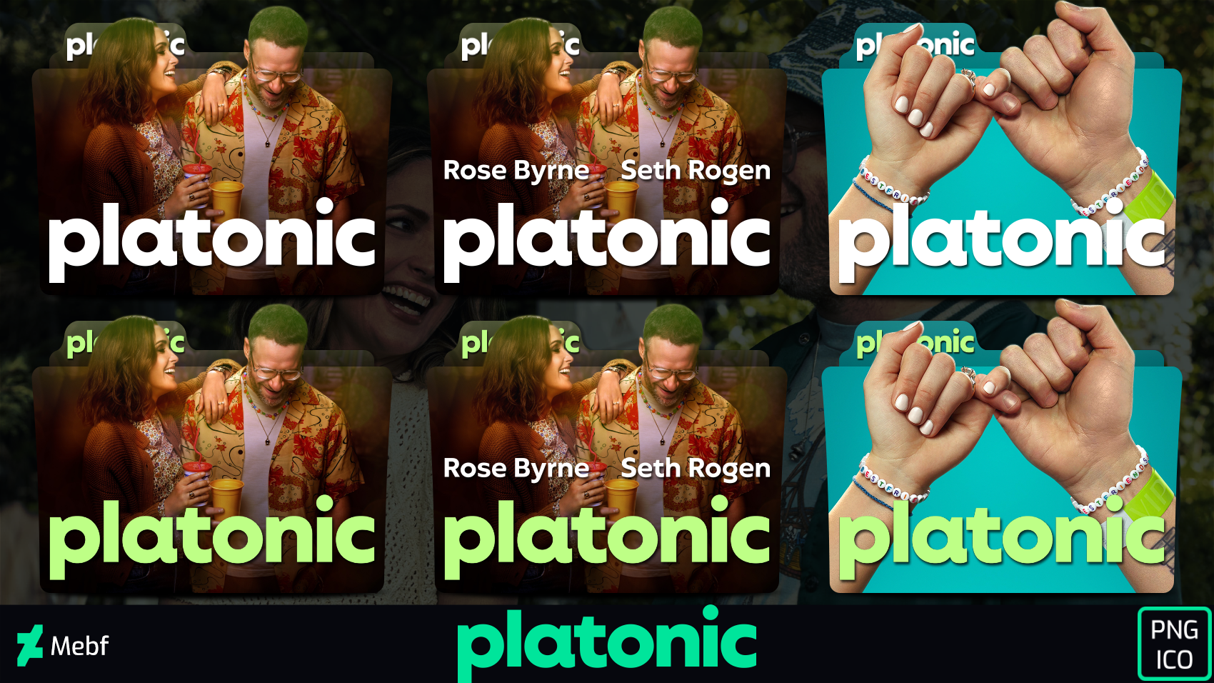 Platonic (TV Series 2023) Folder Icons Pack by Mebf on DeviantArt