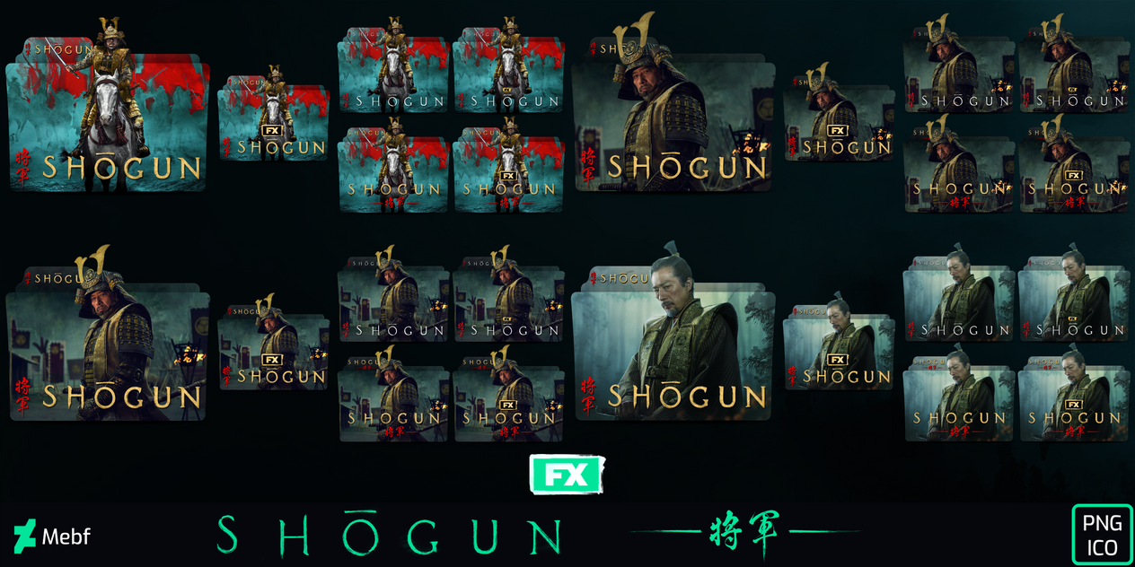 Shogun (TV Mini Series 2024) Folder Icons Pack by Mebf on DeviantArt