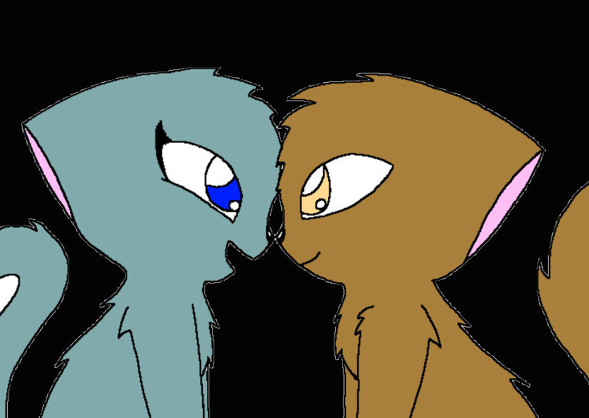 Bluestar x Oakheart by Rosebudthewarrior on DeviantArt