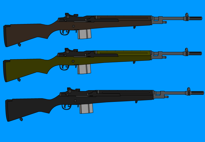 Springfield M1A Battle Rifle by rampage48 on DeviantArt