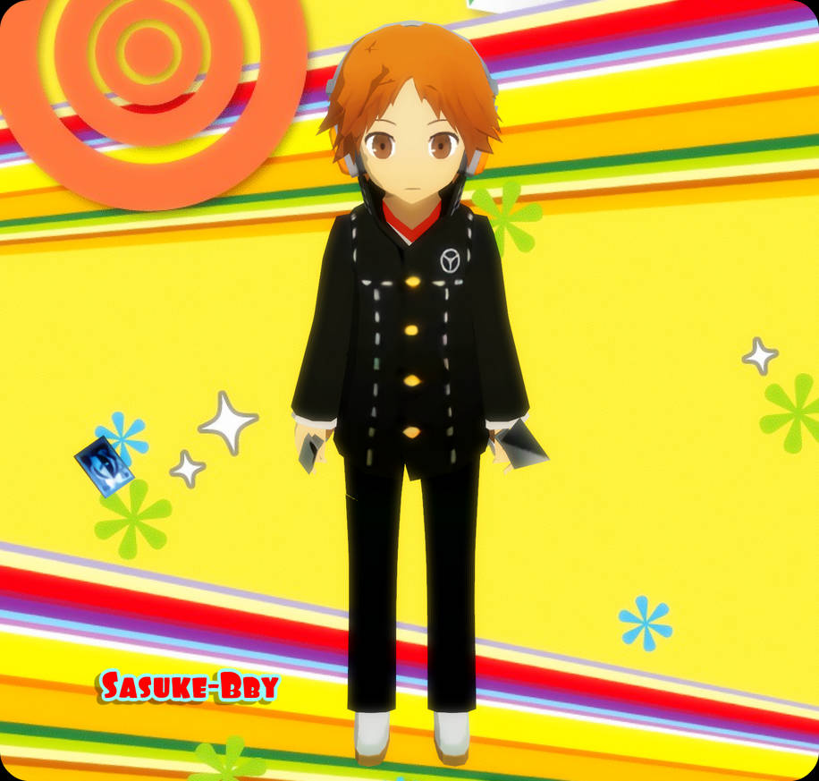 Persona Q: Yosuke Hanamura [XPS] by Sasuke-Bby on DeviantArt