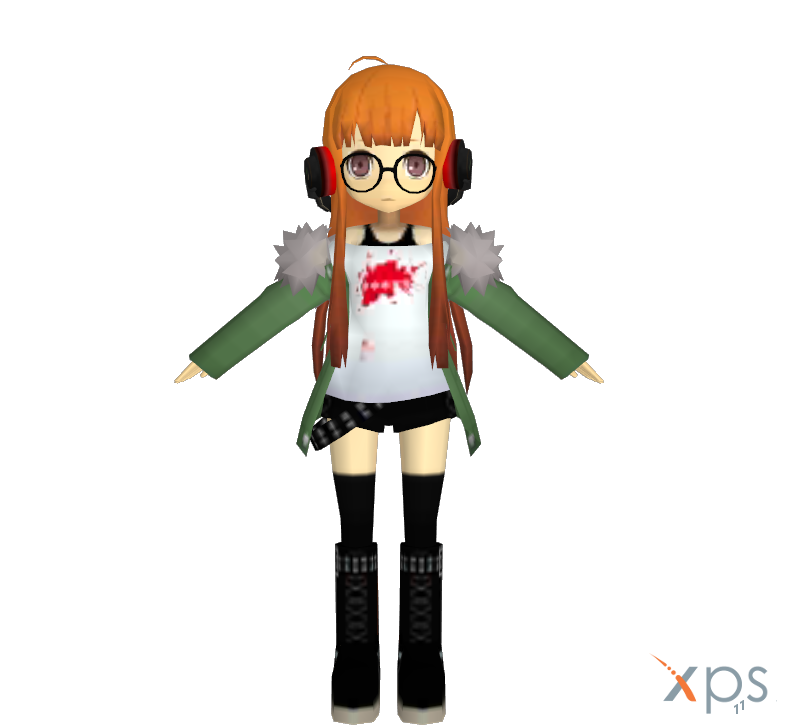 Persona Q 2 : Futaba Casual [XPS] by Sasuke-Bby on DeviantArt