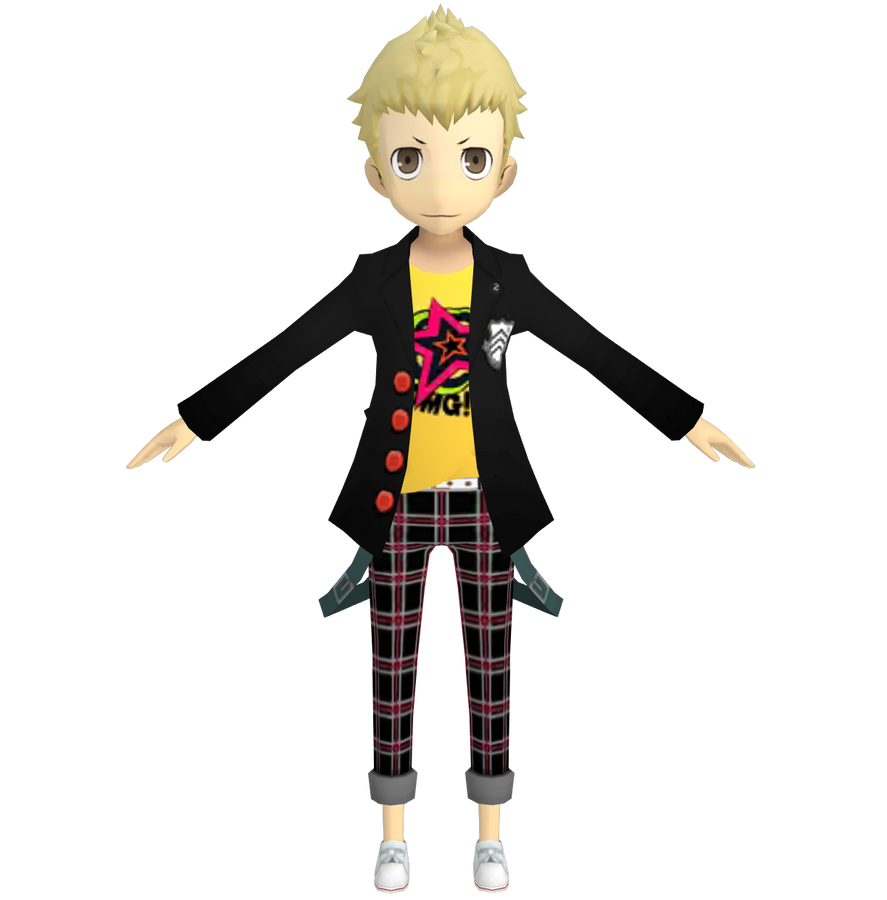 PQ2 Ryuji Sakamoto by Sasuke-Bby on DeviantArt