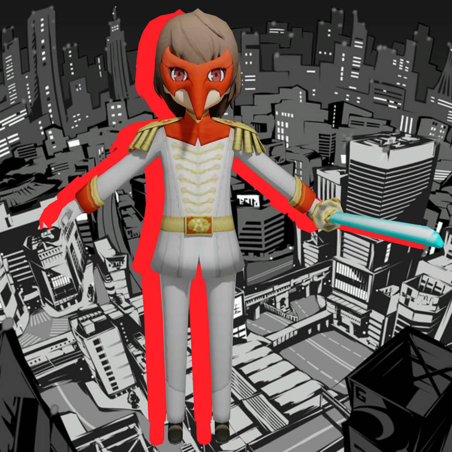 (XPS) Persona Q2 Akechi Phantom by Sasuke-Bby on DeviantArt