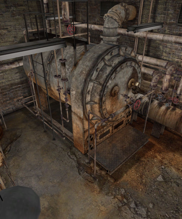 Silent Hill 2: Lakeview Hotel Boiler Room by Sasuke-Bby on DeviantArt