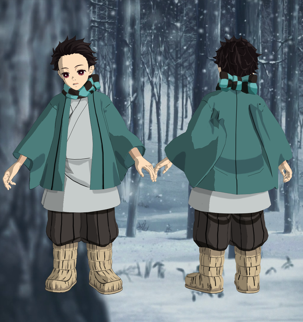 Demon Slayer - Takeo Kamado XPS by Sasuke-Bby on DeviantArt