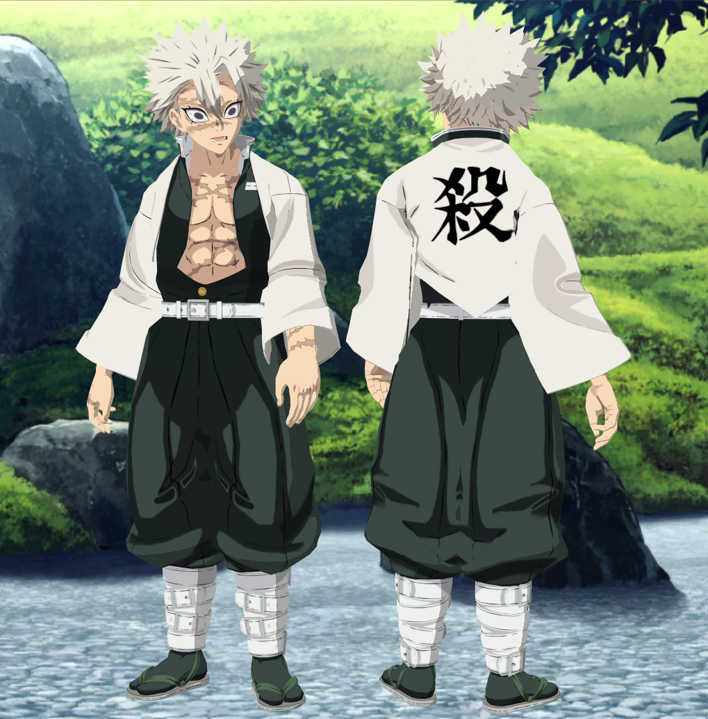 Demon Slayer Sanemi Shinazugawa XPS by Sasuke-Bby on DeviantArt