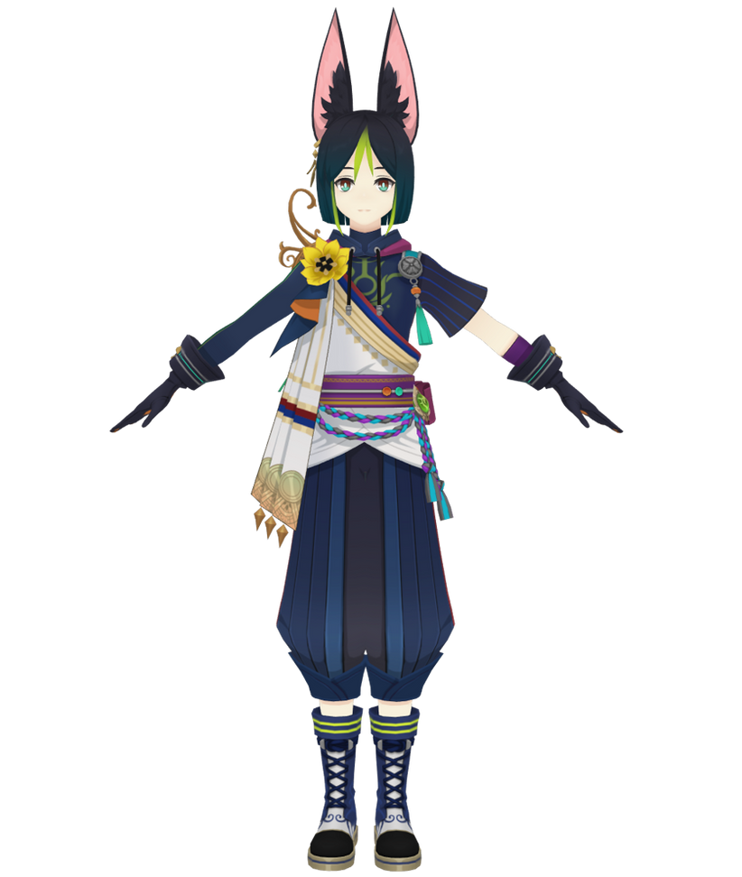 Genshin Impact: Tighnari XPS by Sasuke-Bby on DeviantArt