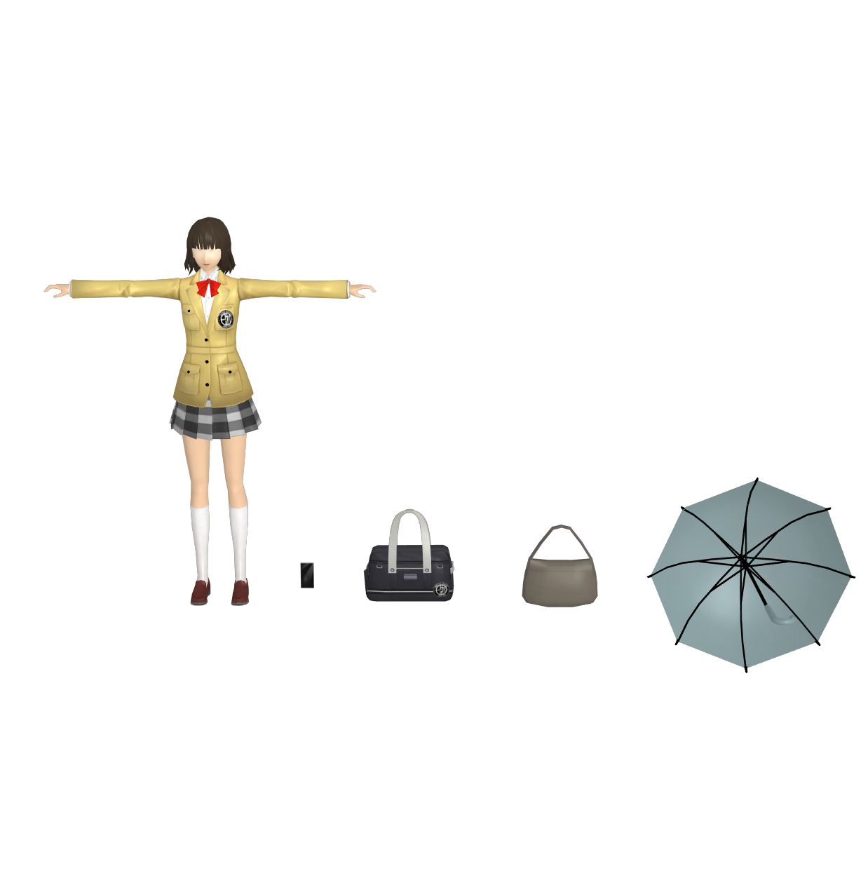 P5X Female Student XPS by Sasuke-Bby on DeviantArt