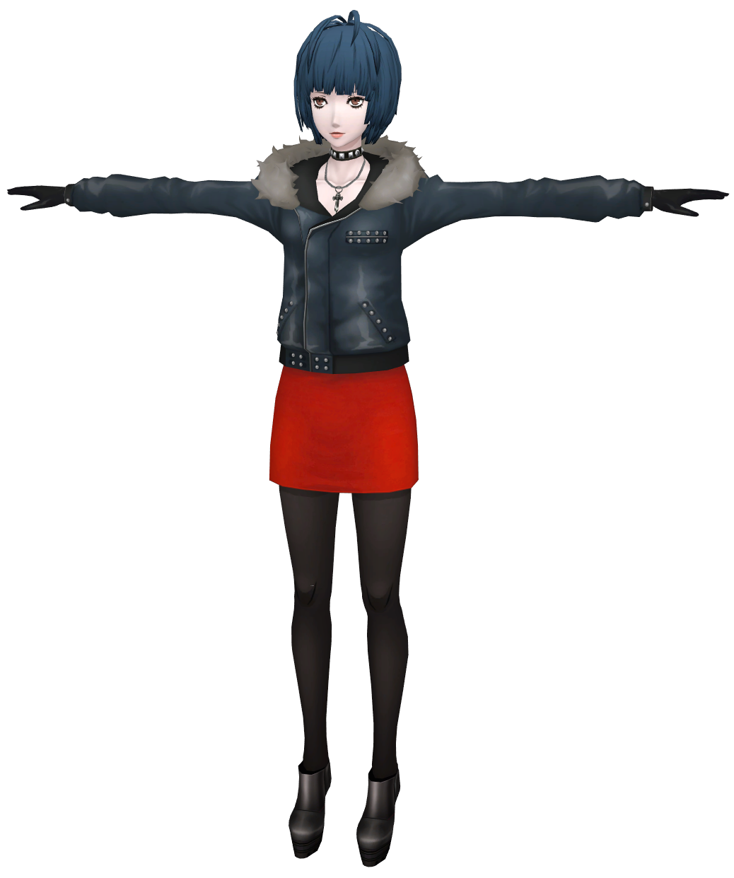 P5R Tae Takemi Winter Outfit XPS by Sasuke-Bby on DeviantArt