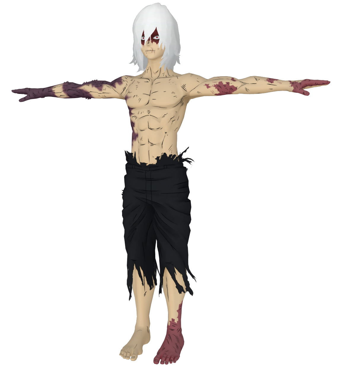 Shigaraki collapse style XPS by Sasuke-Bby on DeviantArt