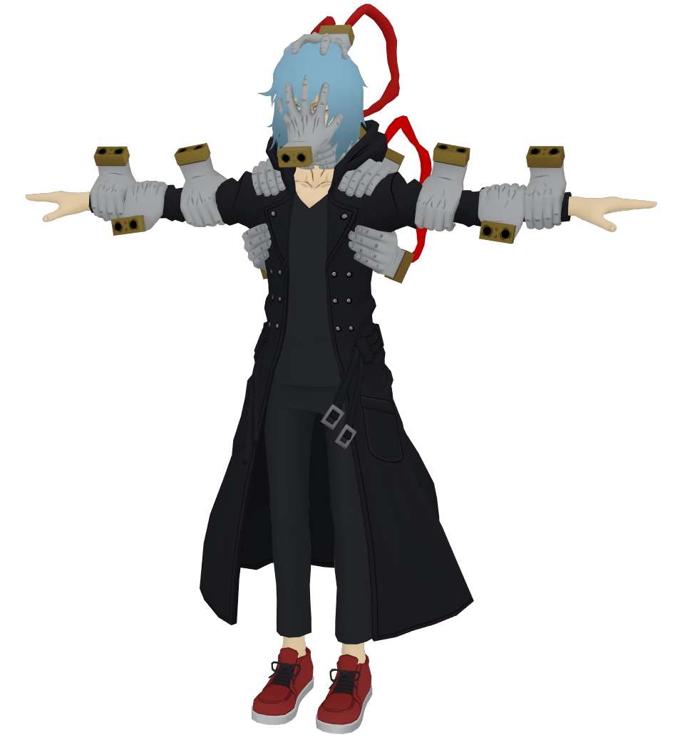 Shigaraki Costume XPS by Sasuke-Bby on DeviantArt