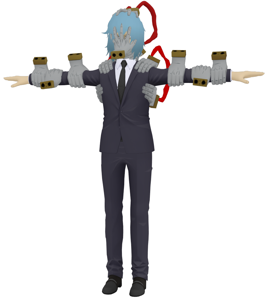 Shigaraki Suit XPS by Sasuke-Bby on DeviantArt