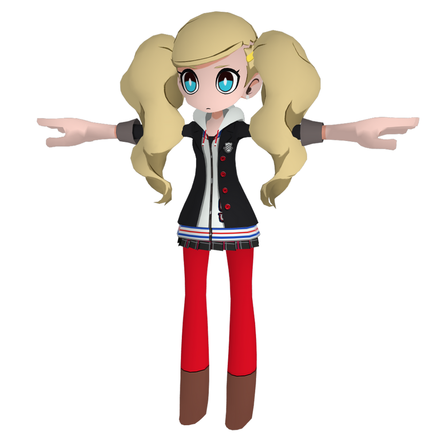 P5T Ann (Uniform) XPS by Sasuke-Bby on DeviantArt