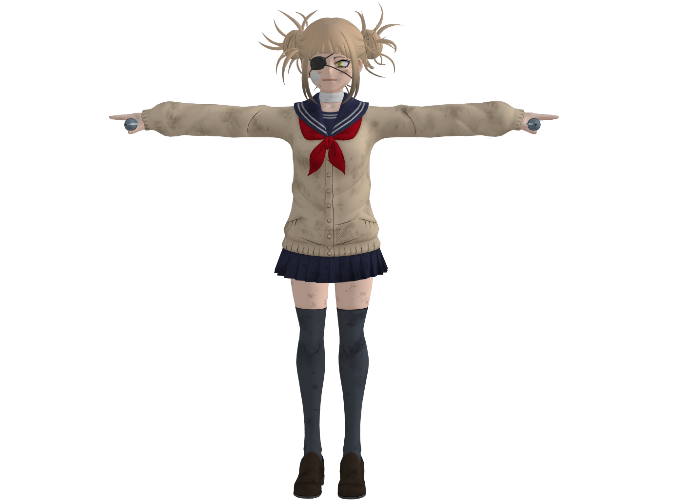 MHUR Toga School XPS by Sasuke-Bby on DeviantArt