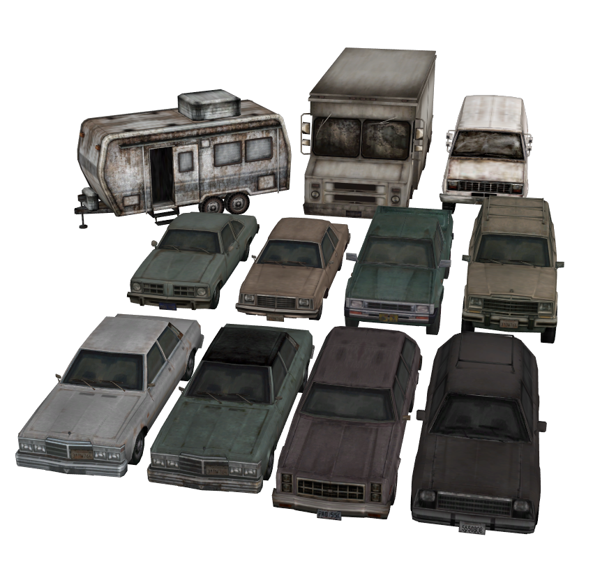 Silent Hill 2 Car Pack XPS by Sasuke-Bby on DeviantArt