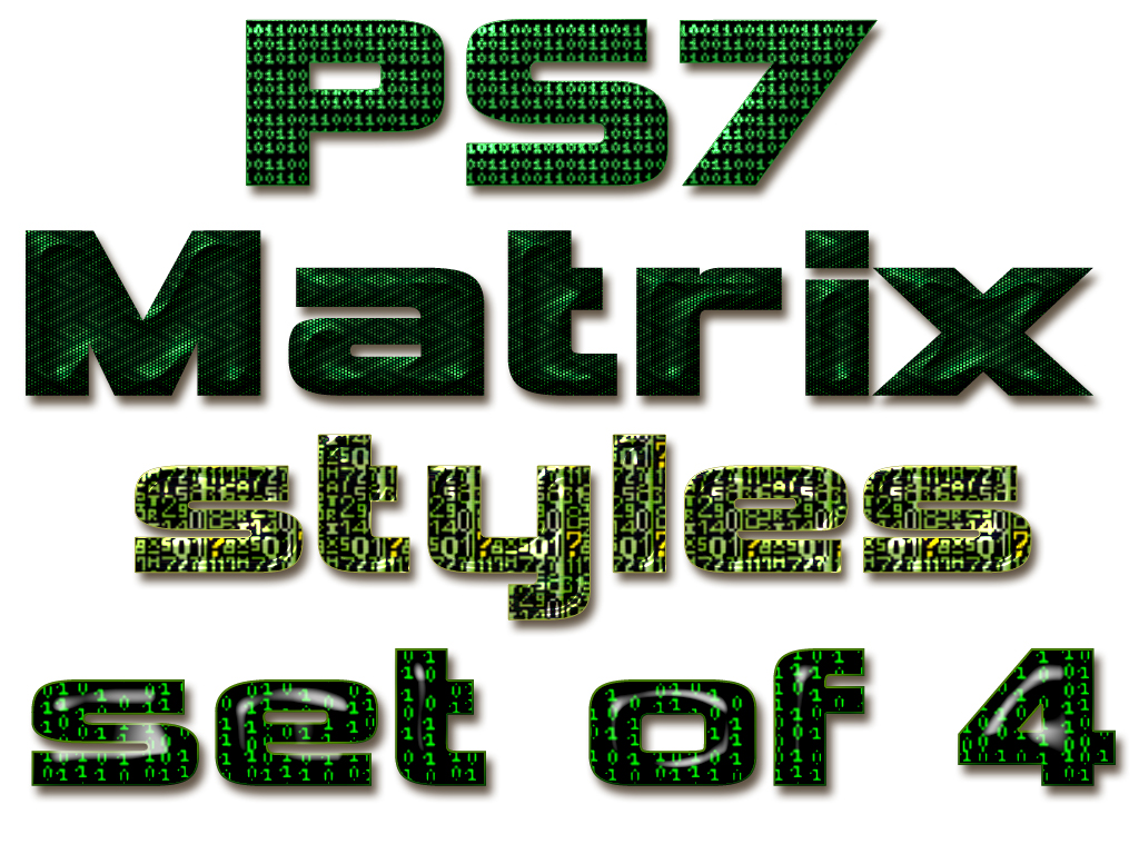 Matrix ReJacked Styles for PS7 by kerra on DeviantArt