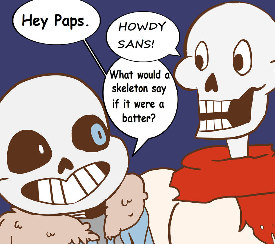 Sans tells BAD PUNS - Animation/comic by Zager15 on DeviantArt