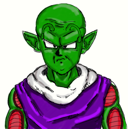 PICOLLO -- INKTOBER 14 by Blade-Echidna on DeviantArt