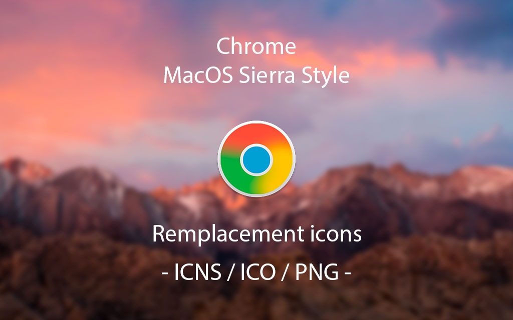 Google Chrome Icon (MacOs Sierra Style) by LookTheLife on DeviantArt