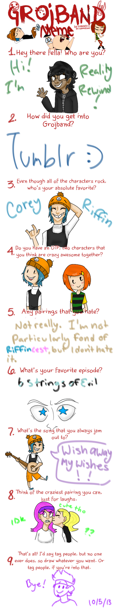 Grojband Meme by RealityRewind on DeviantArt