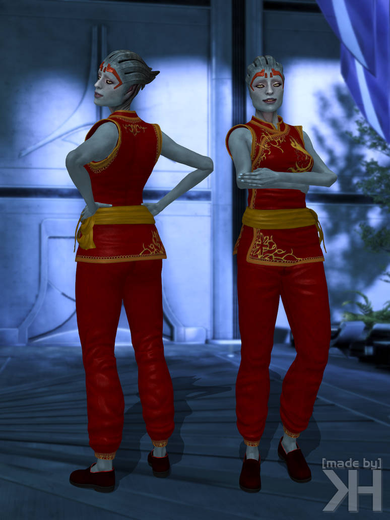 Samara Asian Style Suit (XPS) by Grummel83 on DeviantArt