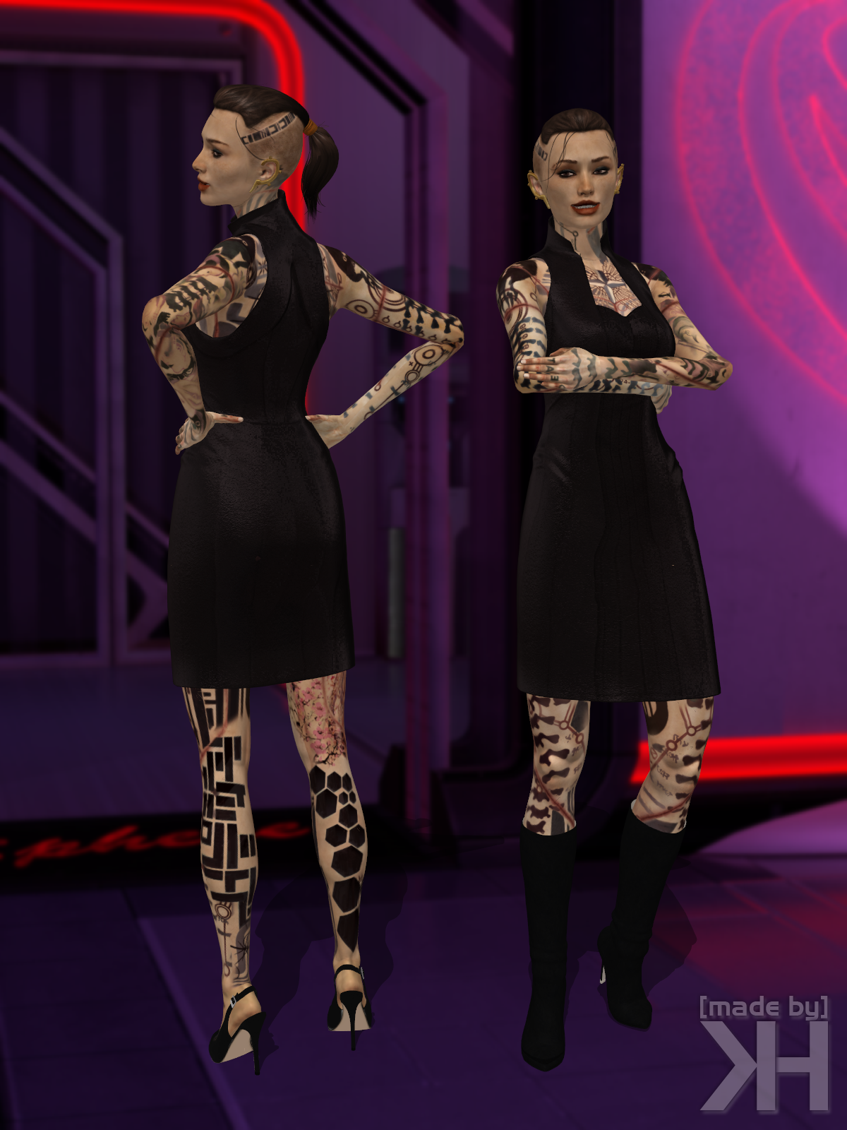 Jack ME2 Dress (XPS) by Grummel83 on DeviantArt