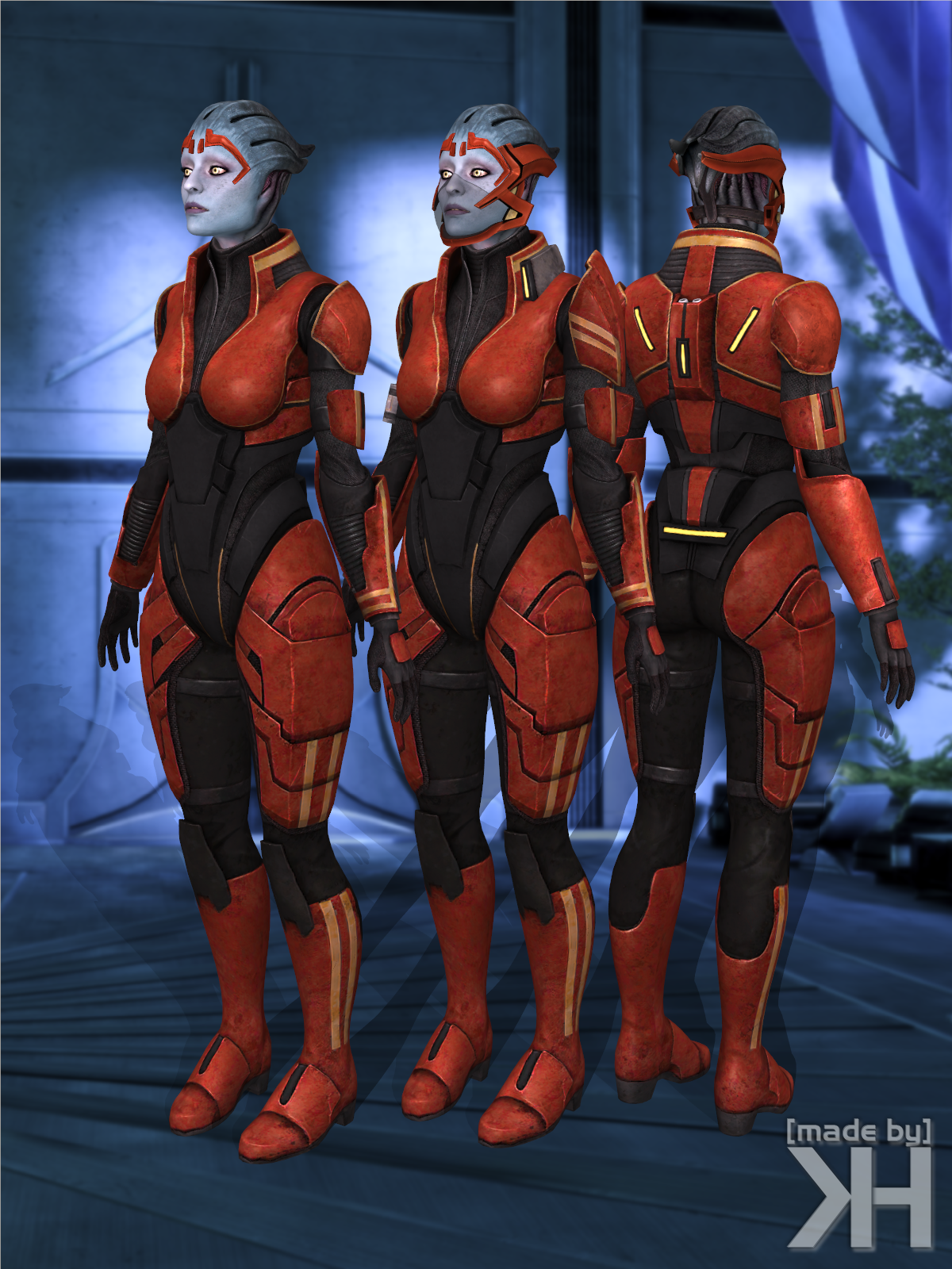 Samara Alternative Armor (XPS) by Grummel83 on DeviantArt