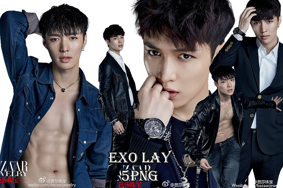 EXO Lay PNG Pack {Bazaar Jewelry} by kamjong-kai on DeviantArt