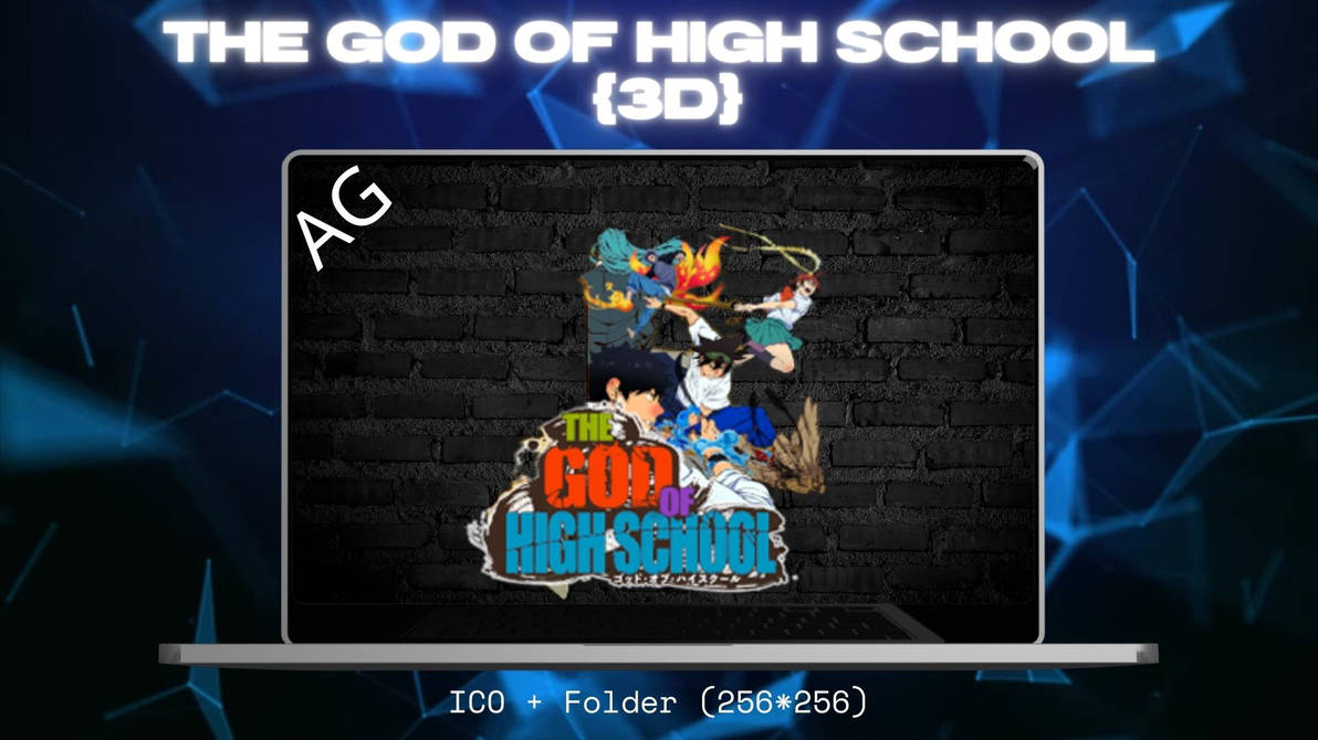 The God Of High School Folder Icon (3D) *Live* -AG by ahmedghazyy on ...