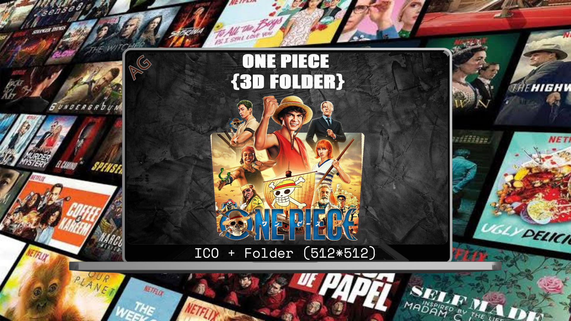 One Piece Folder Icon (3D) by ahmedghazyy on DeviantArt